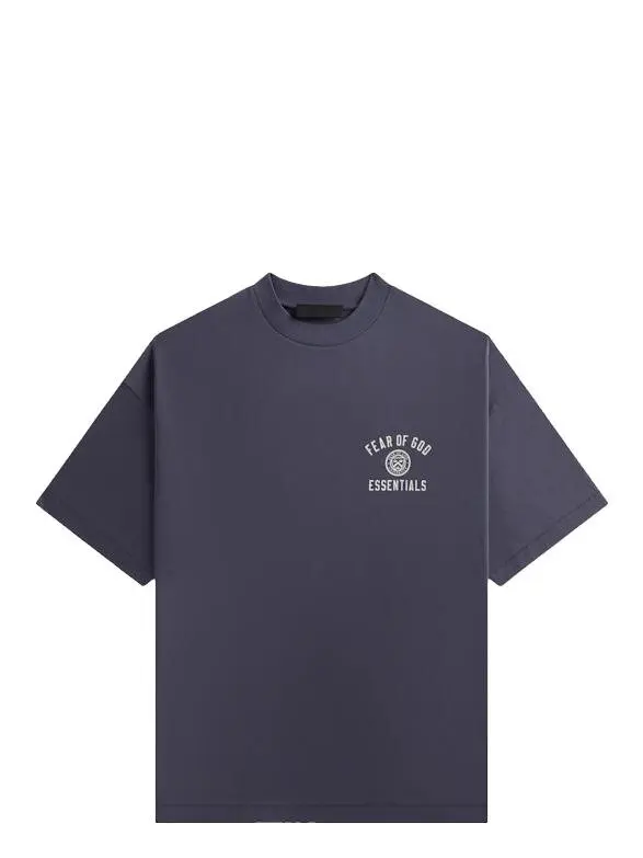 Fear Of God Jersey Crewneck Sweatshirt Tee Shirt - Marine