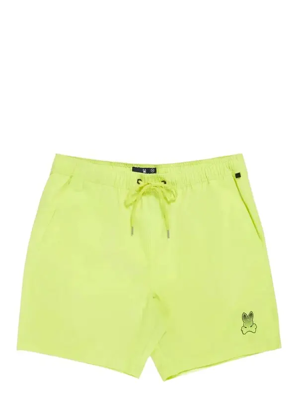 Psycho Bunny Strype Swim Shorts - Green