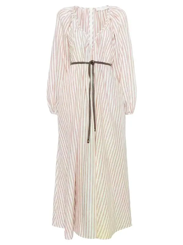 Zimmermann Cascadian Maxi Dress - Neutrals
