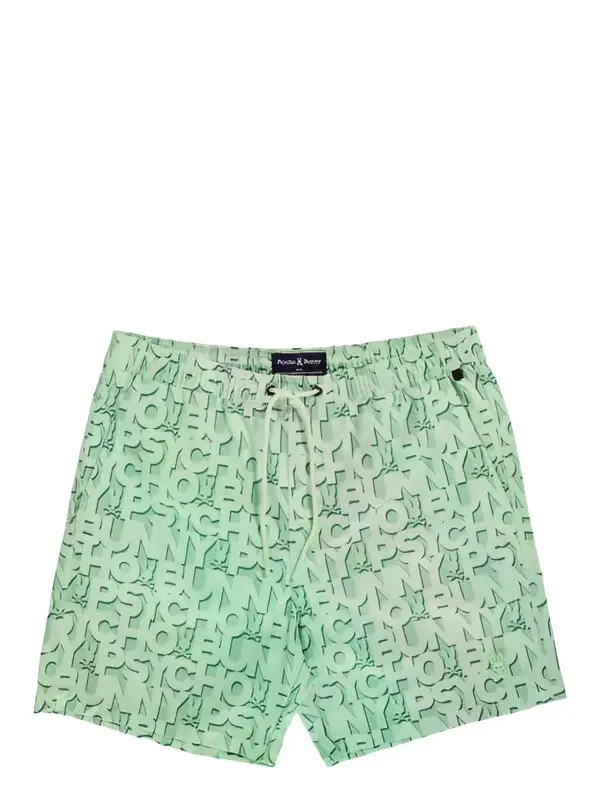 Psycho Bunny Damon Swim Shorts - Green