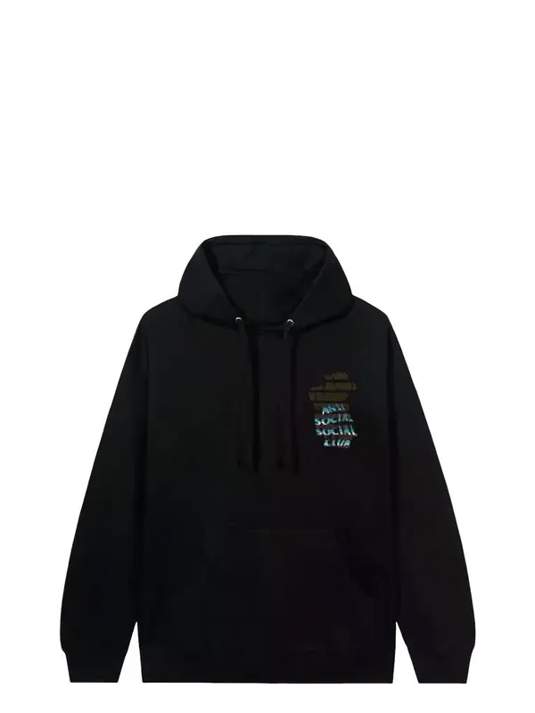 ANTI SOCIAL SOCIAL CLUB Channel 747 Hoodie - Black
