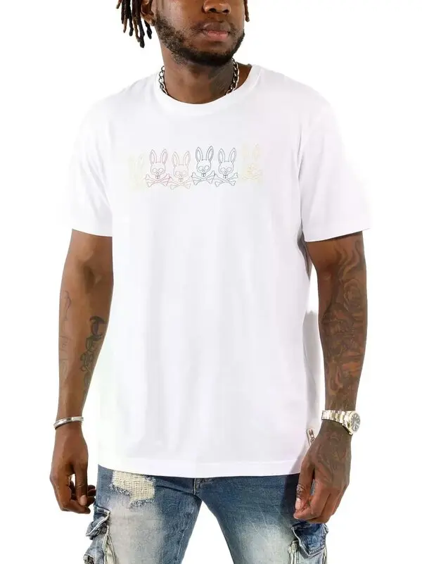 Psycho Bunny Barbon T-shirt - White