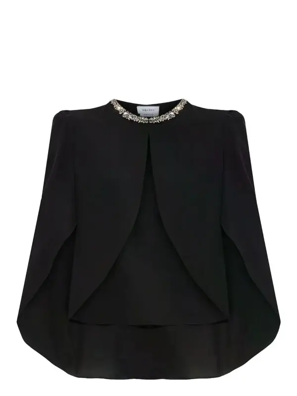 Alexander McQueen Silk Top - Black