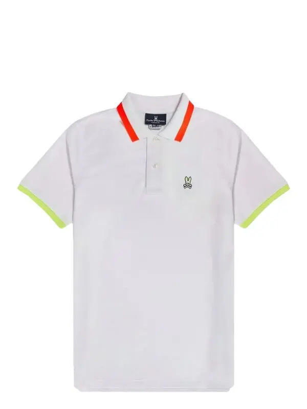 Psycho Bunny Hayfield Polo Shirt - White