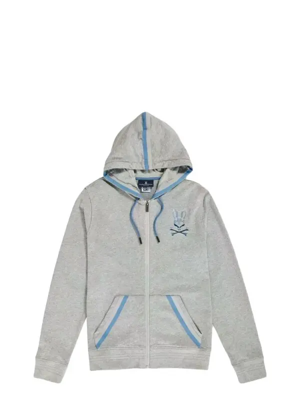 Psycho Bunny Priory Hoodie - Grey