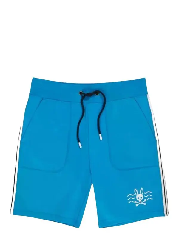 Psycho Bunny Filcham Track Shorts - Blue