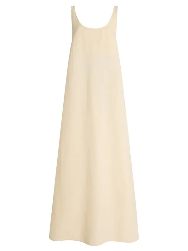 Gabriela Hearst Aras Knotted Maxi Dress - Ivory