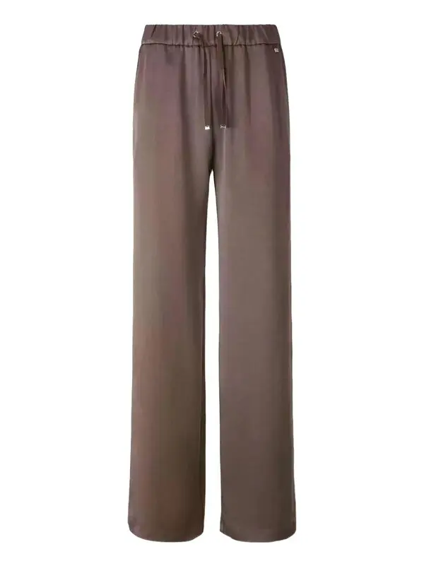 Herno Satin Pants - Brown