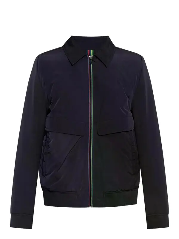 Paul Smith Zip-up Jacket - Blue