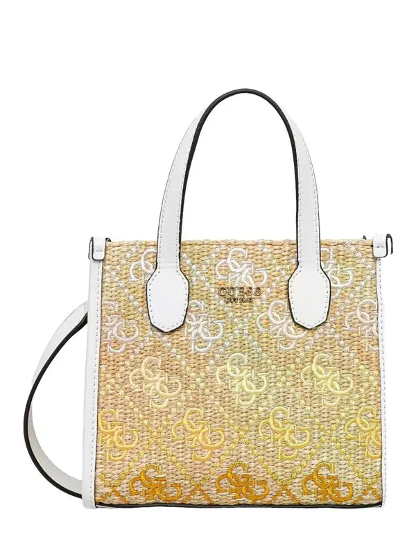 Guess Mini Silvana Tote Bag - Neutrals