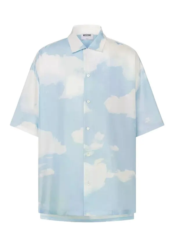 Moschino Silk Shirt - Blue
