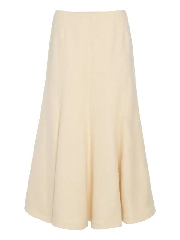Gabriela Hearst Silk Selma Maxi Skirt - Ivory