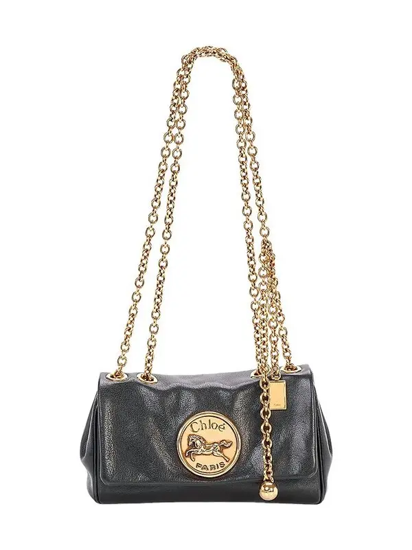 Chloé Heritage Small Crossbody - Black