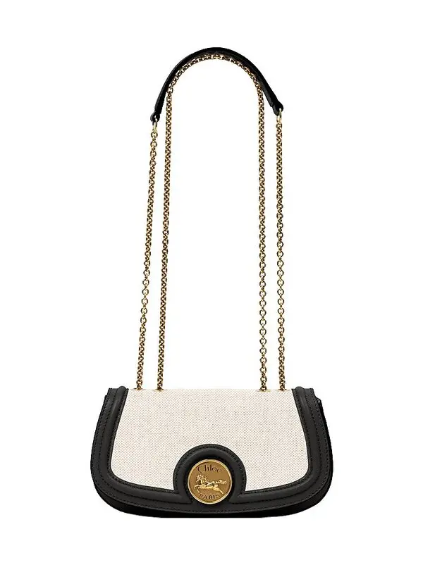 Chloé Horse Medal Mini Crossbody Bag - Black