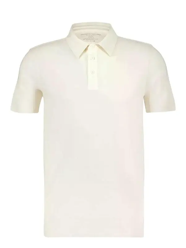 Majestic Filatures Short-sleeve Polo Shirt - White