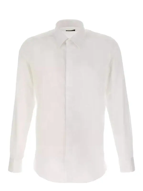 CARLO PIGNATELLI Cotton Shirt - White