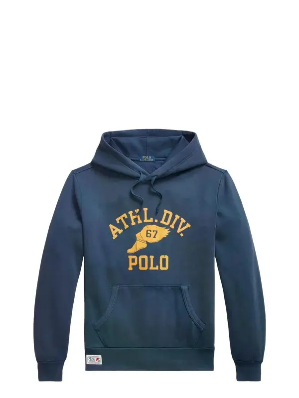 Polo Ralph Lauren Graphic-print Hoodie - Blue