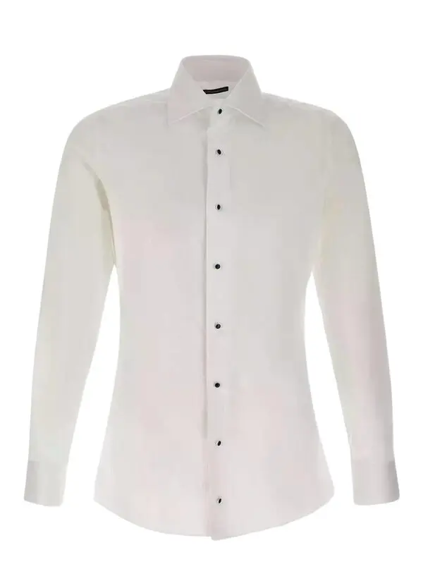 CARLO PIGNATELLI Cotton Shirt - White