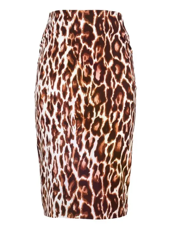 Samantha Sung Pencil Skirt - Brown