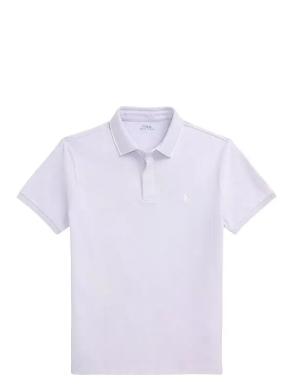 Polo Ralph Lauren Polo Pony-embroidered Polo Shirt - Purple