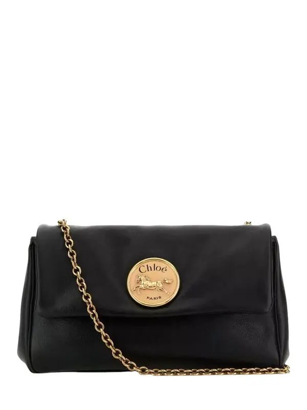 Chloé Heritage Shoulder Bag - Black