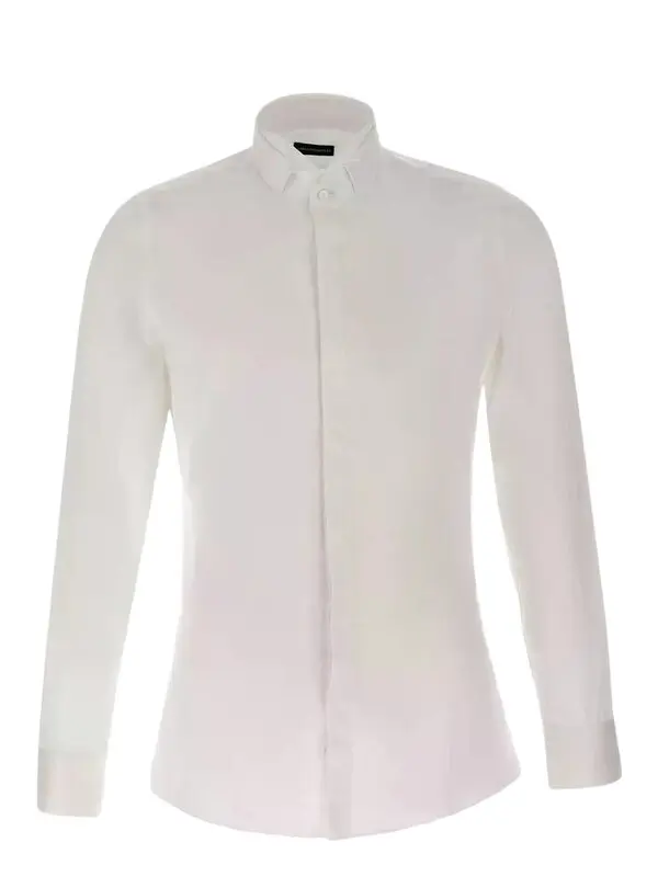 CARLO PIGNATELLI Cotton Shirt - White