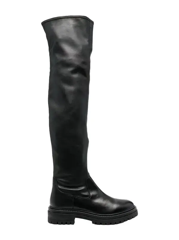Geox Iridea Over-the-knee Boots - Black