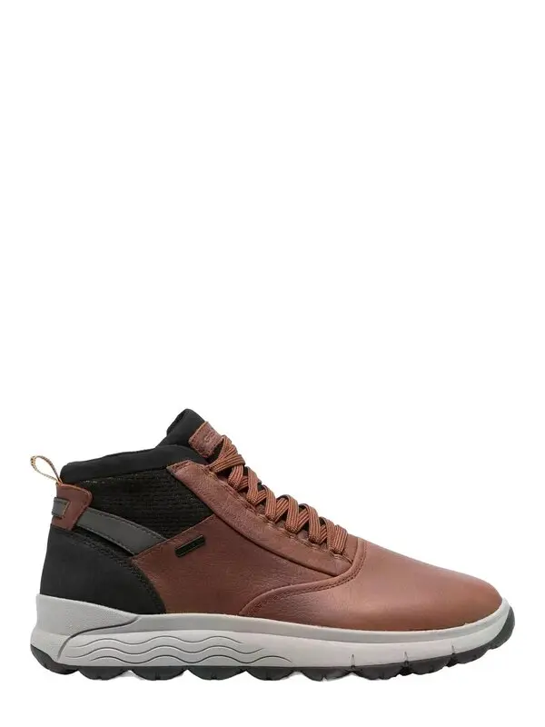 Geox Spherica 4x4 High-top Sneakers - Brown