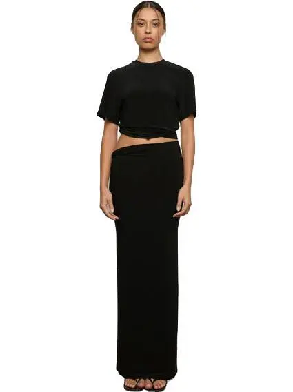 ONE OF OTHERS Kova Maxi Skirt - Black