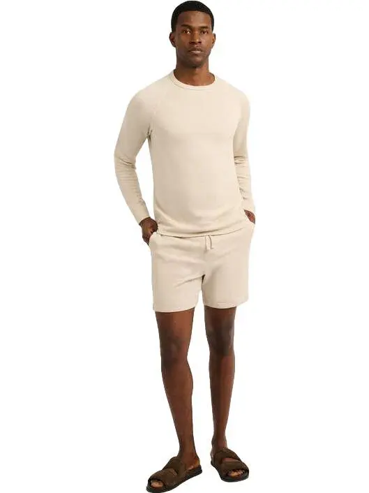 Onia Slub Terry Crewneck Sweater - Stone