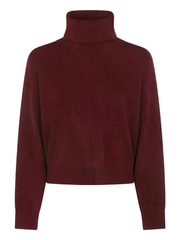 Brunello Cucinelli Roll-neck Sweater - Red