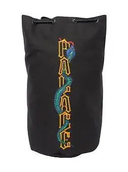 PALACE Hesh Canvas Duffle Bag - Black
