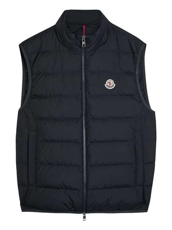 Moncler Contrin Quilted Shell Gilet - Navy
