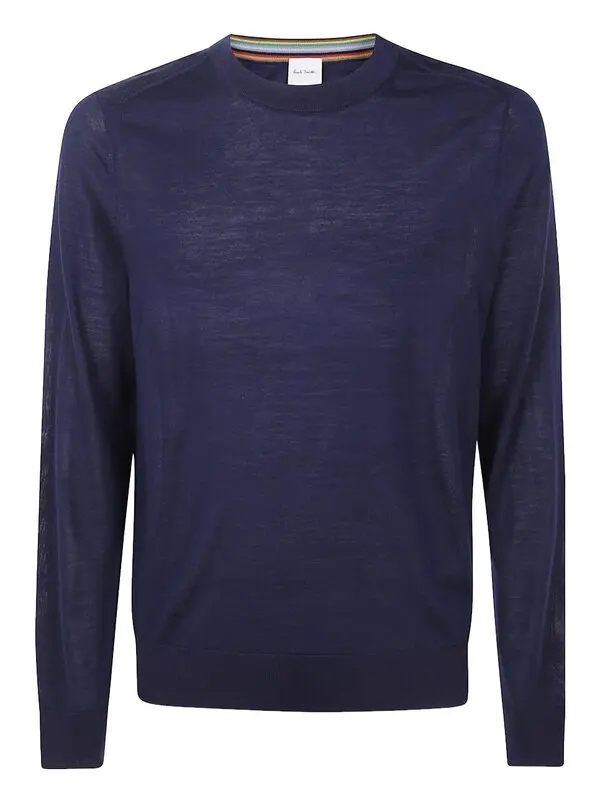 Paul Smith Sweater Crew Neck - Blue