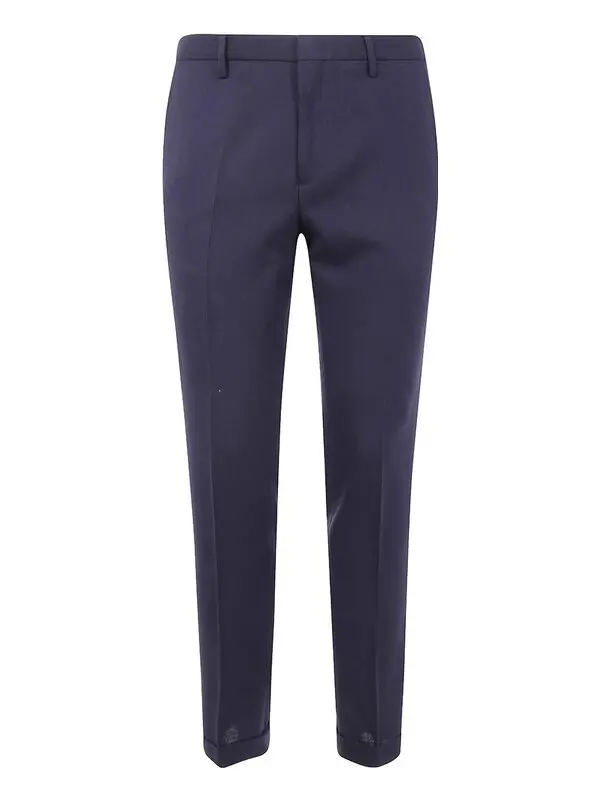Paul Smith Tailored Wool Trousers - Blue