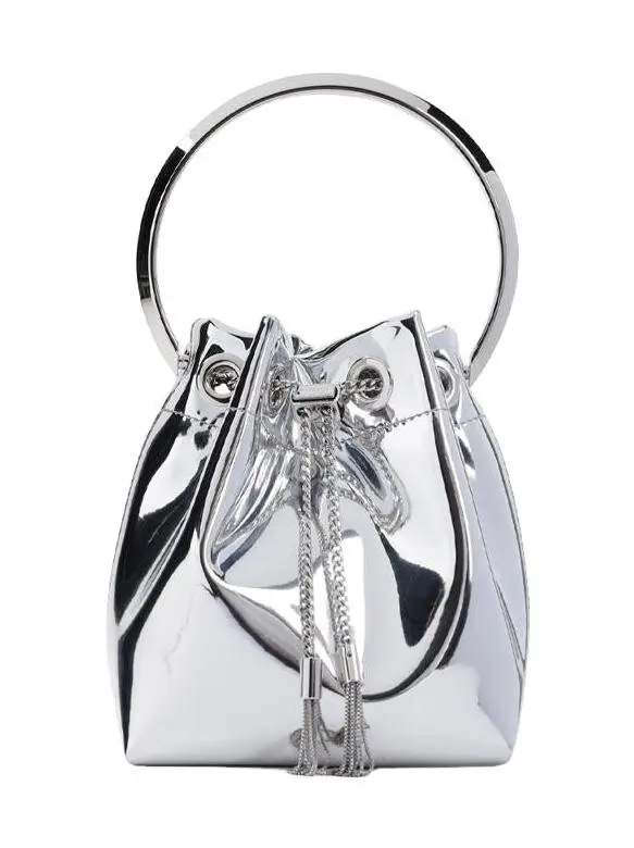 JIMMY CHOO Bon Bon Handbag - Grey