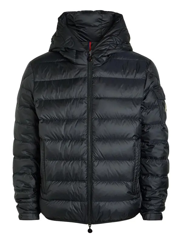 Moncler Najan Quilted Hooded Jacket - Navy