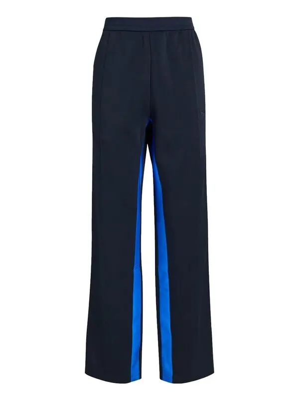 WALES BONNER Adidas X Piqué Jersey Track Trousers - Navy