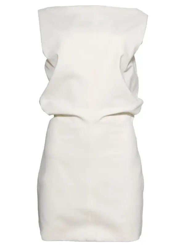Khaite Toma Mini Dress - White