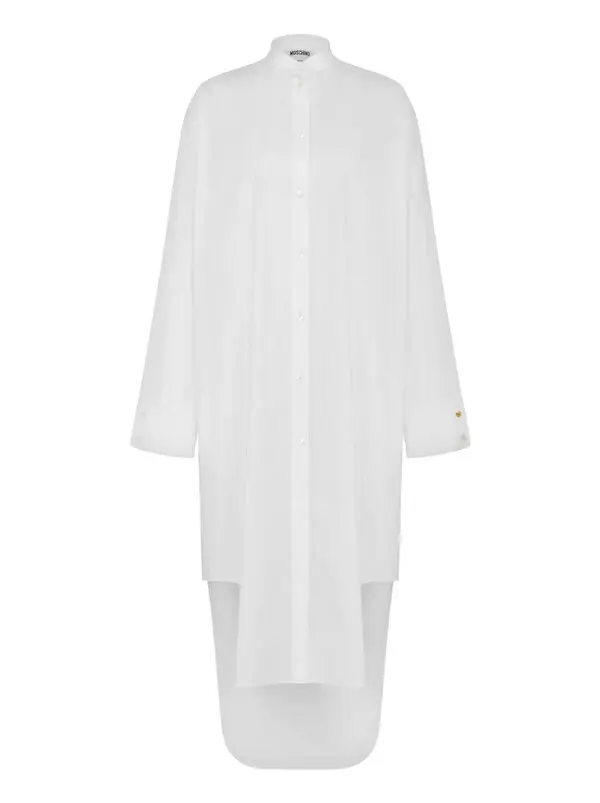 Moschino Button-up Shirt Dress - White