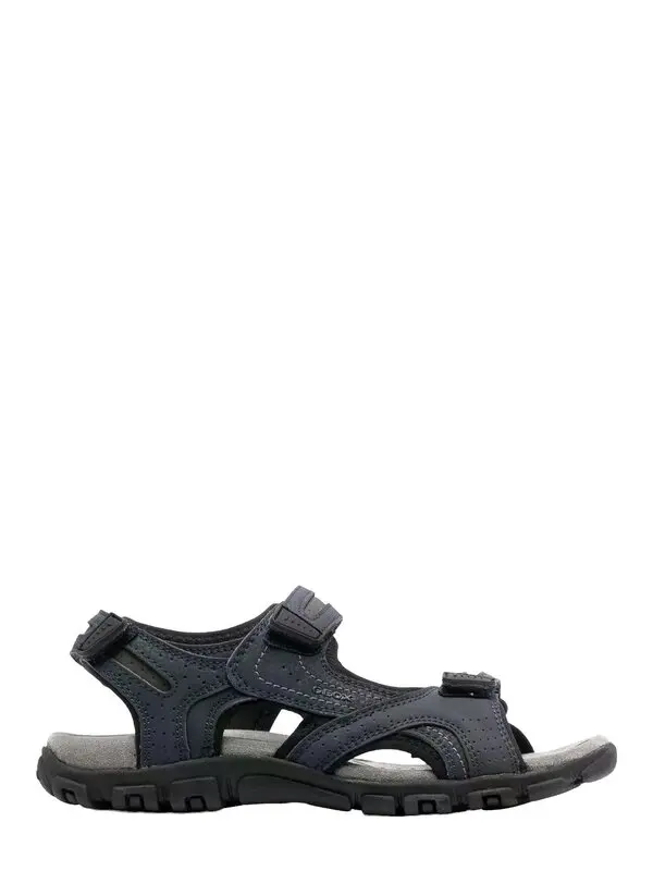 Geox Embossed-logo Sandals - Blue