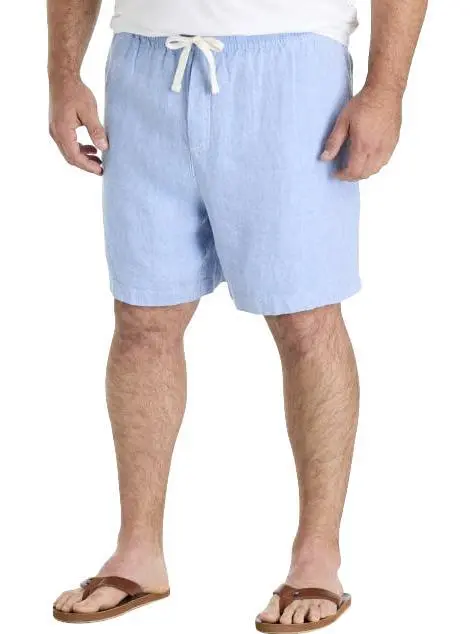 Vineyard Vines Surfside Linen Shorts - Club Blue