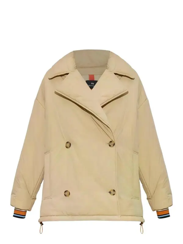 Paul Smith Double-breasted Jacket - Neutrals