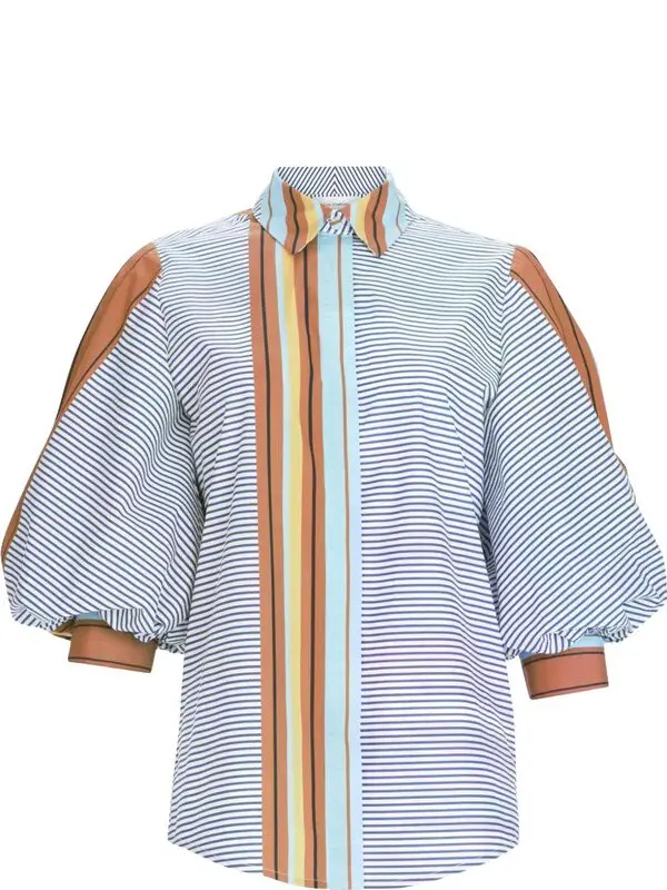 Silvia Tcherassi Belkis Blouse - Blue