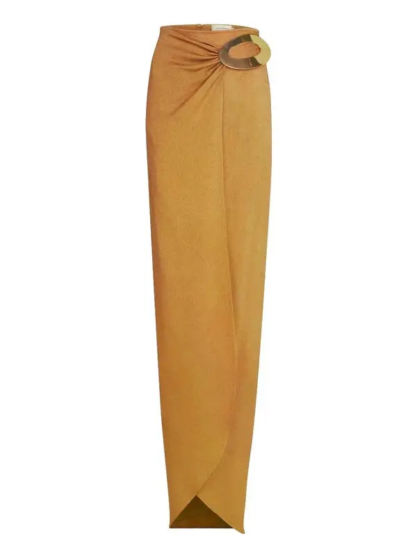 Silvia Tcherassi Gadea Maxi Skirt - Orange