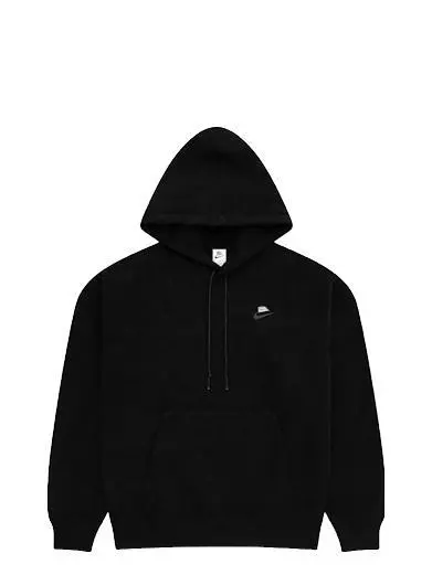 Nike X Dsm Dover Street Market Fleece Hooded Sweatshirt - Black