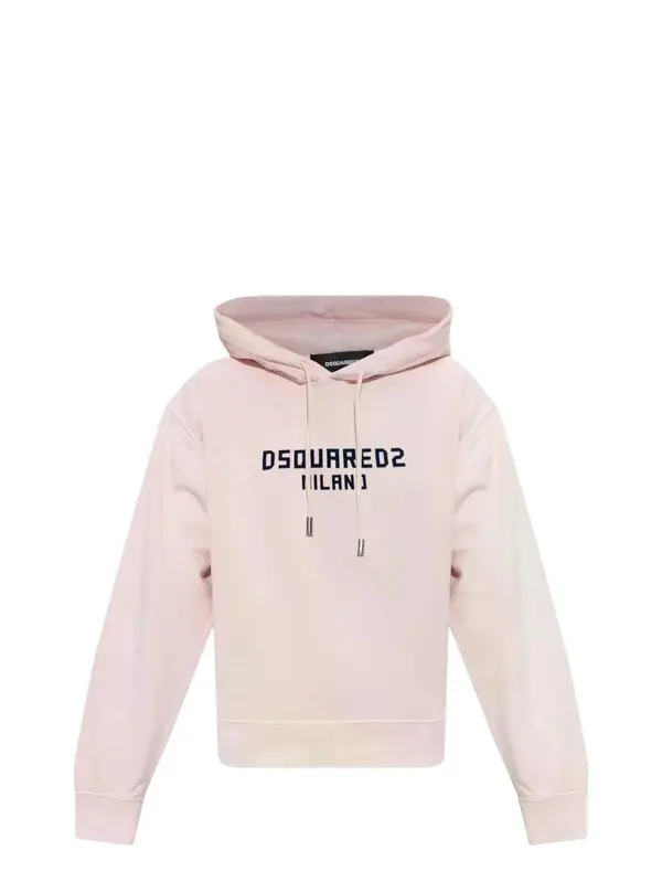 Dsquared2 Logo-print Hoodie - Pink