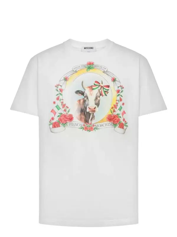 Moschino Graphic-print T-shirt - White