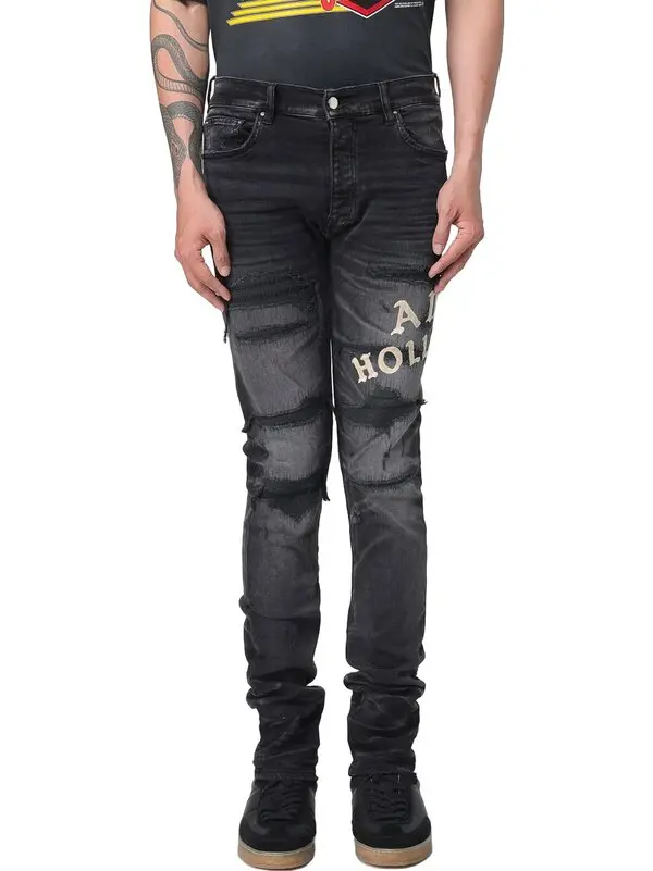 Amiri Ripped Jeans - Black