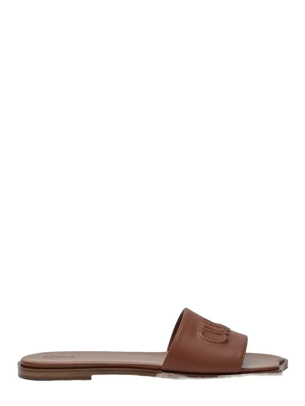 Chloé Heeled Sandal - Brown